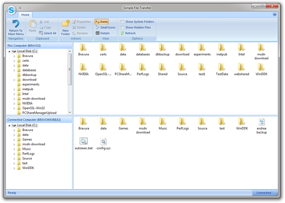 Easy Computer Sync Screenshots - Bravura Software