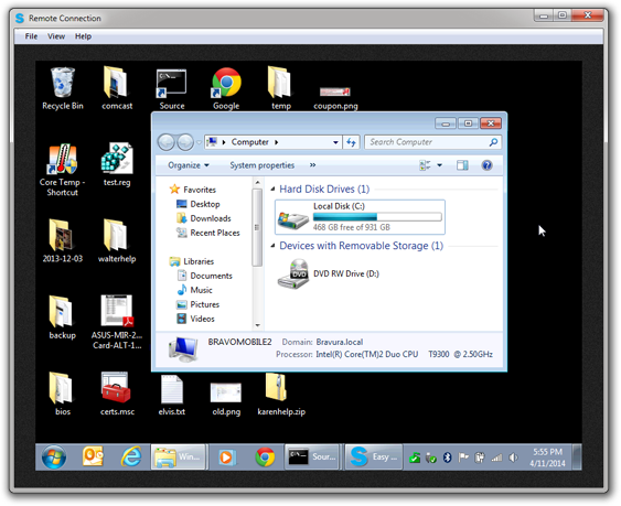 Easy Computer Sync Screenshots - Bravura Software