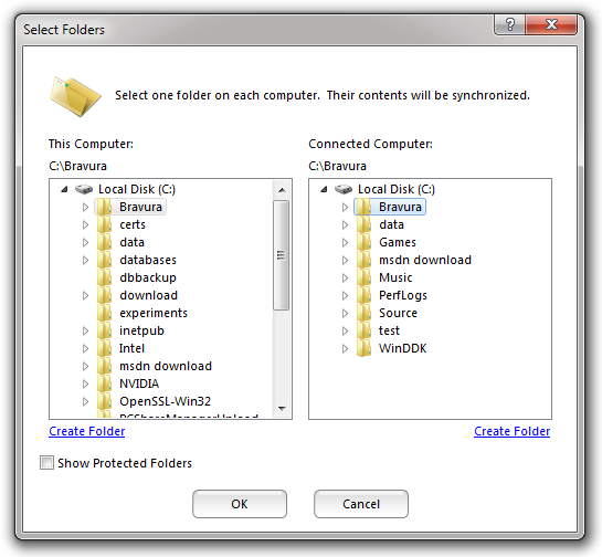 Easy Computer Sync Screenshots - Bravura Software