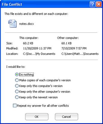 Tip : Hold the mouse cursor over the Locations to seethe full paths.